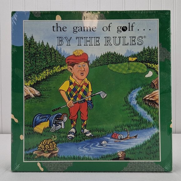 Trinity Games | Games | Vintage The Game Of Golf By The Rules Board ...